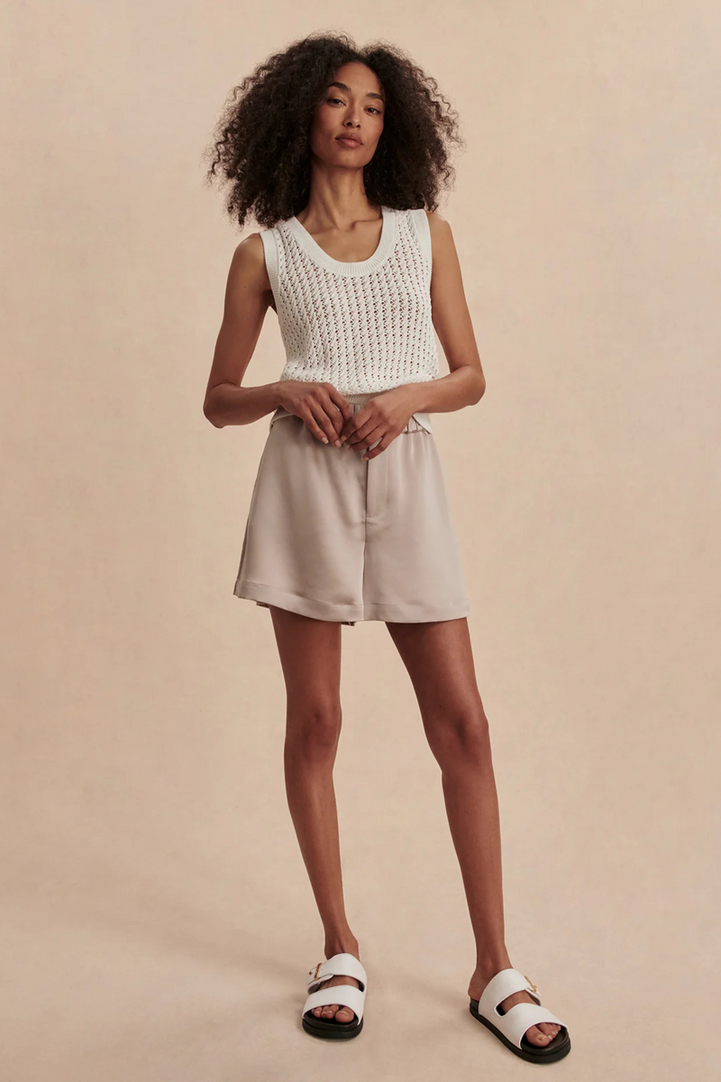 Shop Snow white Ferns Open Knit Tank by VARLEY online – Tribe71